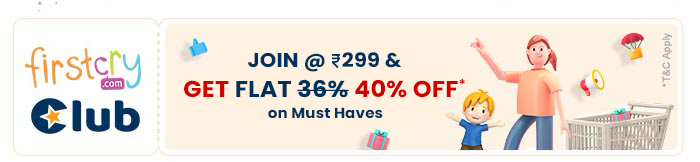 Beat Monday Blues & Grab Must Haves @ Flat 36% OFF - FirstCry Email Archive