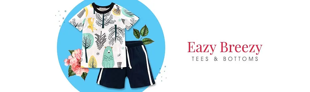 Eazy Breezy | 6M - 12+Y Tees & Bottoms Online Shopping at FirstCry.com