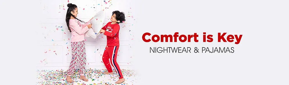 Comfort is Key | 6 - 12Y Nightwear & Pajamas Online Shopping at ...