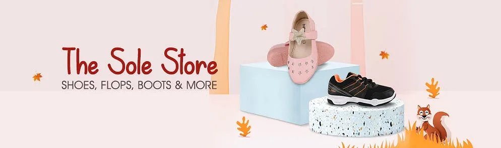 The Sole Store | Up to 12+Y Shoes, Flops, Boots & more Online Shopping ...