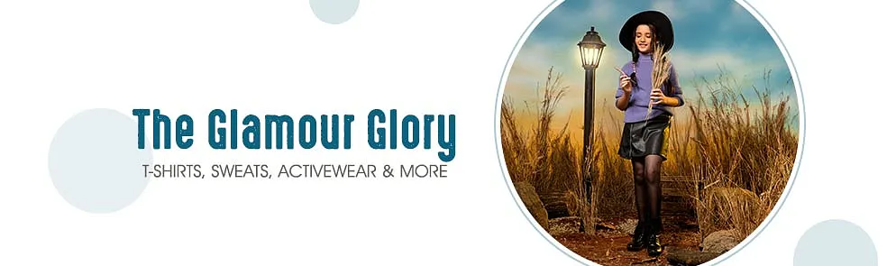 The Glamour Glory | 4 - 12+Y T-shirts, Sweats, Activewear & more Online Shopping at FirstCry.com
