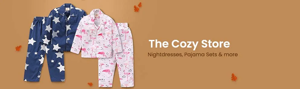 The Cozy Store | Up to 12+Y Nightdresses, Pajama Sets & more Online ...