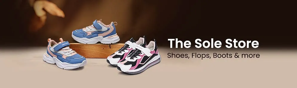 The Sole Store | Up to 12+Y Shoes, Flops, Boots & more Online Shopping ...