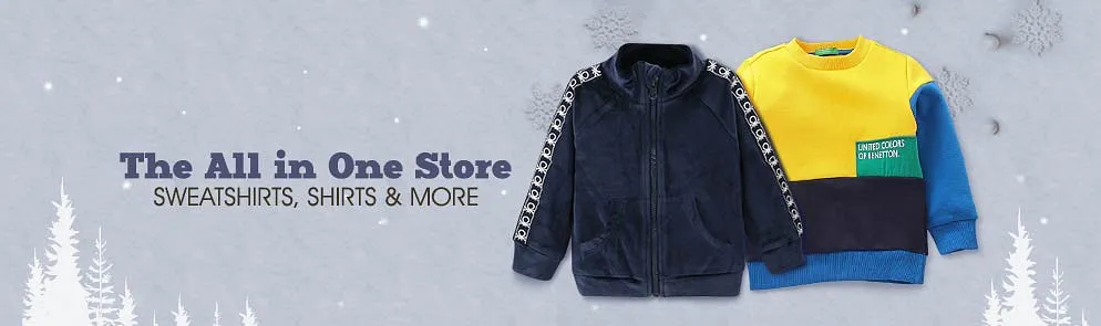 The All in One Store | Up to 12+Y Sweatshirts, shirts & more Online ...