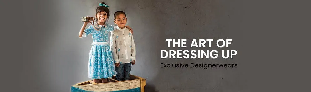 The art of dressing up | Up to 14Y Exclusive Designerwears Online ...
