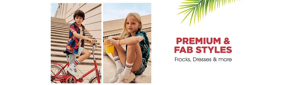 Premium & Fab Styles | 2 - 14Y Frocks, Dresses & more Online Shopping ...