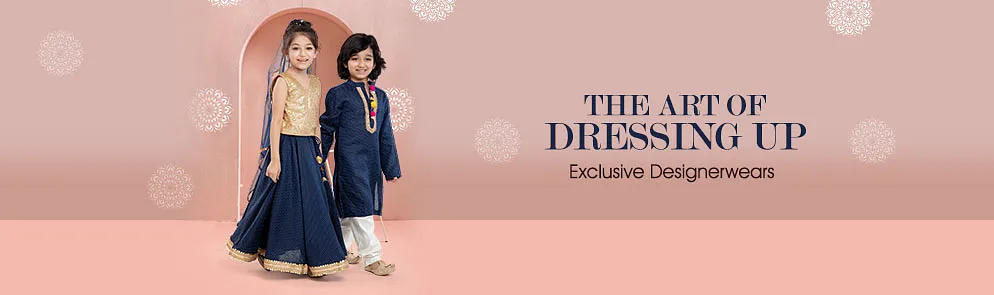 The art of dressing up | Up to 14Y Exclusive Designerwears Online ...