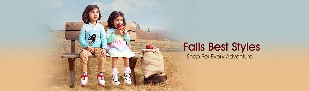 Fall's Best Styles | 2 - 14Y Shop For Every Adventure Online Shopping at FirstCry.com