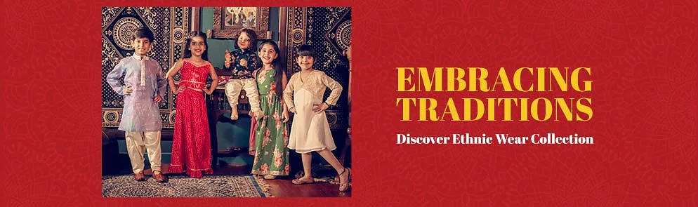 Embracing Traditions | Up to 14Y Discover Ethnic Wear Collection Online ...