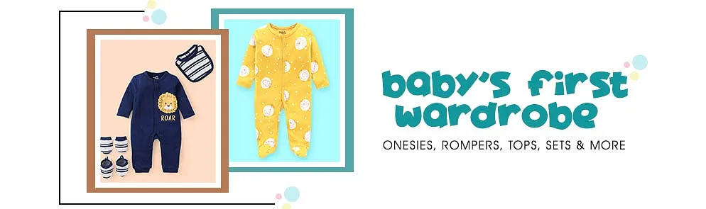 Baby’s First Wardrobe | Up To 4Y Onesies, Rompers, Tops, Sets & more ...