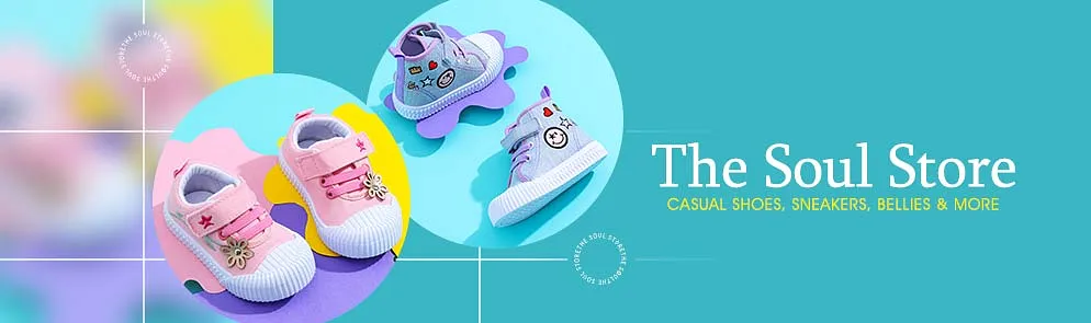 The Soul Store | Up To 4Y Casual Shoes, Sneakers, Bellies & more Online ...