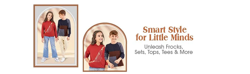 Smart Style for Little Minds | 4 - 14Y Unleash Frocks, Sets, Tops, Tees ...