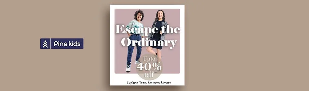 Escape the Ordinary | 4 - 14Y Explore Tees, Bottoms & more Online ...