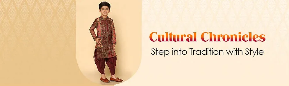 Cultural Chronicles | Up To 14Y Step into Tradition with Style Online ...