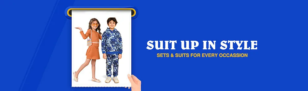 Suit Up in Style | Up To 14Y Sets & Suits for Every Occassion Online ...