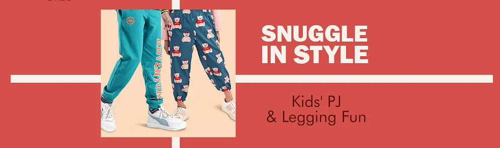 Snuggle in Style | Up To 14Y Kids' PJ & Legging Fun Online Shopping at FirstCry.com