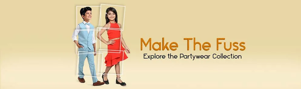 Make The Fuss | Up to 14Y Explore the Partywear Collection Online ...