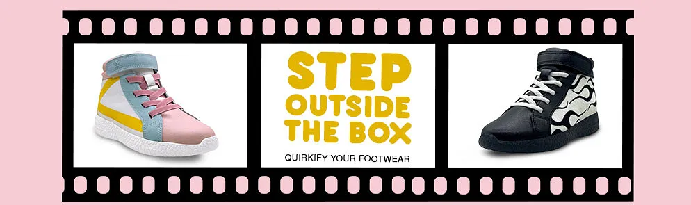 Step Outside the Box | Up To 14Y Quirkify Your Footwear Online Shopping ...