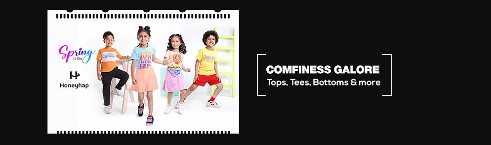 Comfiness Galore | 2 - 14Y Tops, Tees, Bottoms & more Online Shopping ...