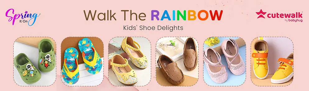 Walk the Rainbow | Up To 10Y Kids' Shoe Delights Online Shopping at ...