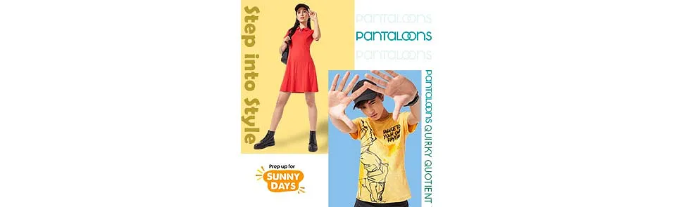 Step into Style | 2 - 14Y Pantaloons Quirky Quotient Online Shopping at ...