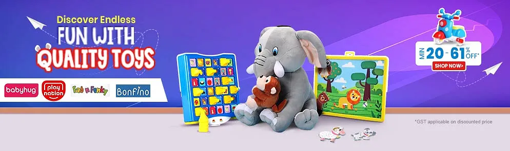 Discover Endless Fun With Quality Toys Babyhug, Play Nation & More ...