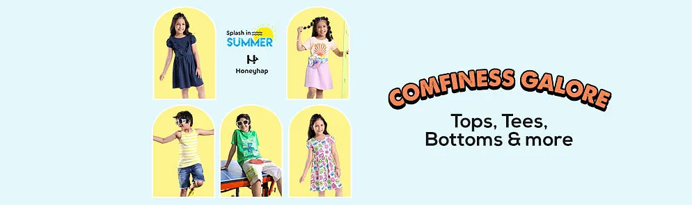 Comfiness Galore | 2 - 14Y Tops, Tees, Bottoms & more Online Shopping ...