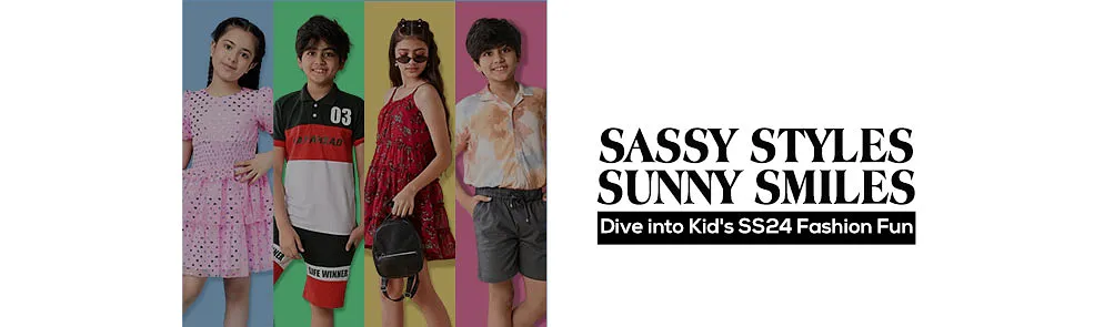 Sassy Styles, Sunny Smiles | Up To 14Y Dive into Kid's SS24 Fashion Fun ...