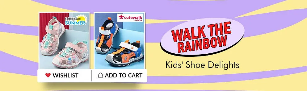 Walk the Rainbow | Up To 6Y Kids' Shoe Delights Online Shopping at ...