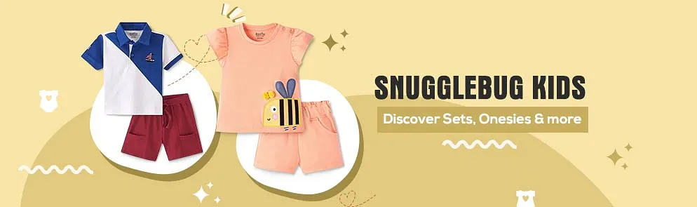 Snugglebug Kids | Up To 4Y Discover Sets, Onesies & more Online Shopping at FirstCry.com
