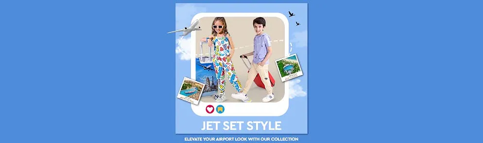 Jet Set Style | 2-14Y Elevate Your Airport Look with Our Collection ...