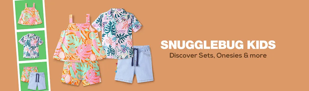 Snugglebug Kids | Up To 4Y Discover Sets, Onesies & more Online Shopping at FirstCry.com