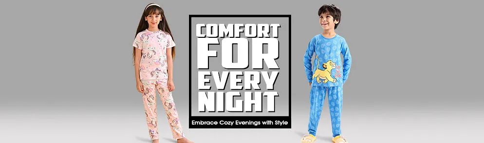 Comfort for Every Night| Up to 14Y Embrace Cozy Evenings with Style ...