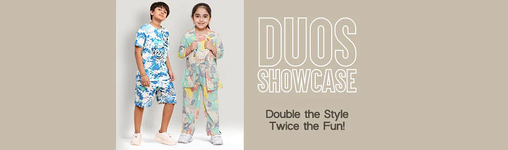 Duos Showcase | Up To 14Y Double the Style, Twice the Fun! Online ...
