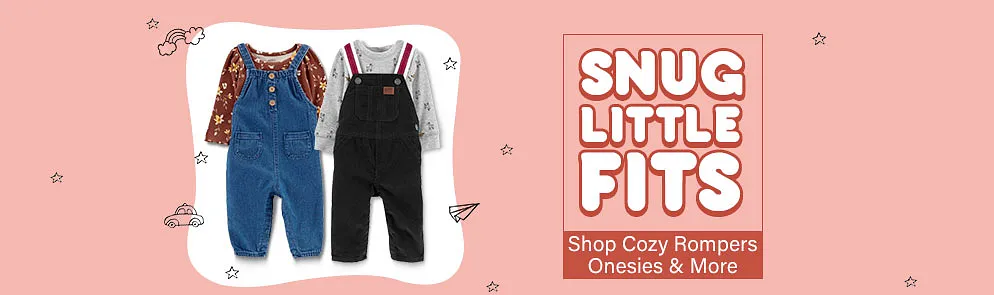 Snug Little Fits | Up To 2Y Shop Cozy Rompers, Onesies & More Online ...
