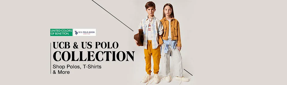 UCB & US Polo Collection | 4 - 14Y Shop Polos, T-Shirts & More Online ...