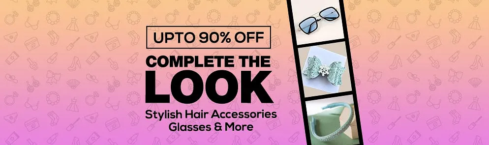 Complete the Look Stylish Hair Accessories, Glasses & More Online ...