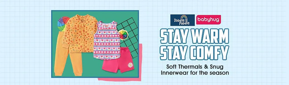 Stay Warm, Stay Comfy | Upto 14Y Soft Thermals & Snug Innerwear for the ...