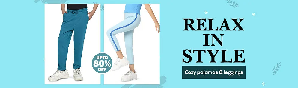 Relax in Style Cozy Pajamas & Leggings Online Shopping at FirstCry.com