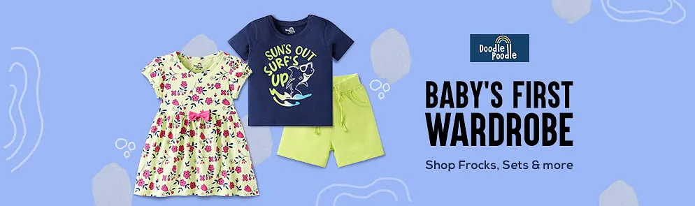 Baby's First Wardrobe | Up To 2Y Shop Frocks, Sets & more Online ...