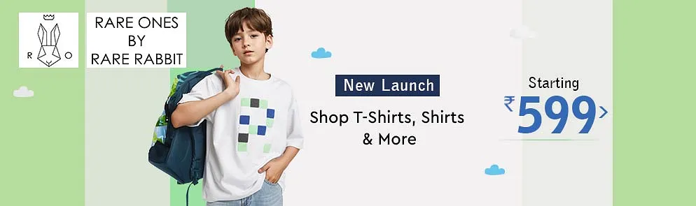 Rare Ones by Rare Rabbit | 6 - 14Y Shop T-shirts, Shirts & more Online ...