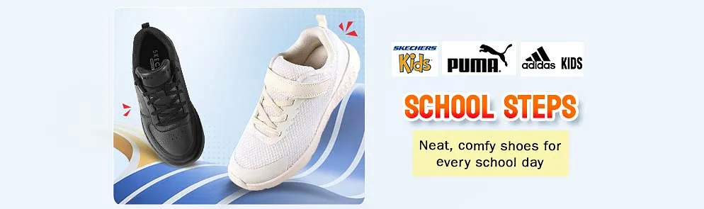 School Steps | Up To 14Y Neat, comfy shoes for every school day Online ...