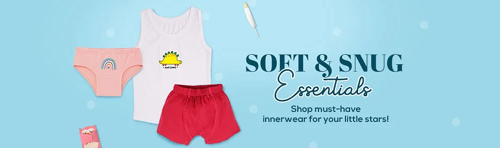 Soft & Snug Essentials | Up To 14Y Shop must-have innerwear for your ...