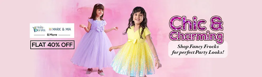 Chic & Charming | Up To 14Y Shop Fancy Frocks for perfect Party Looks ...