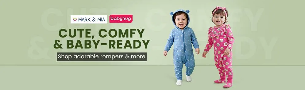 Cute, Comfy & Baby-Ready | 0-2Y Shop adorable rompers & more Online ...