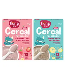 Customer Reviews: Slurrp Farm Banana & Strawberry, Ragi Milk Cereal ...