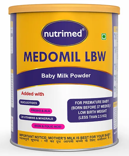 Buy Nutrimed Medomil LBW Milk Powder - 400 gm & Nestle NAN PRO 2 Follow ...