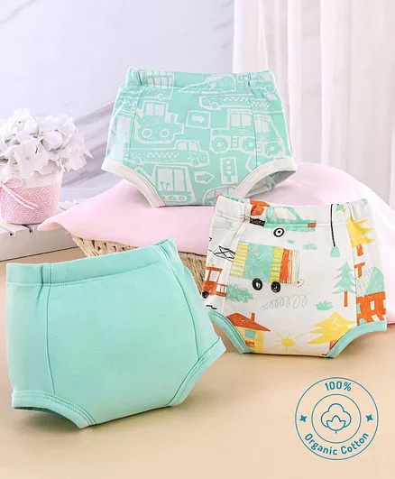 Bonfino Premium 100% Organic Cotton Padded Training Pants Transport ...