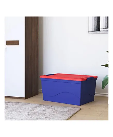 Plastic toy chest with lid store