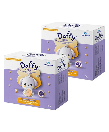 Buy Daffy Bathing Bar - 75 g (Pack of 2) Online at FirstCry.com